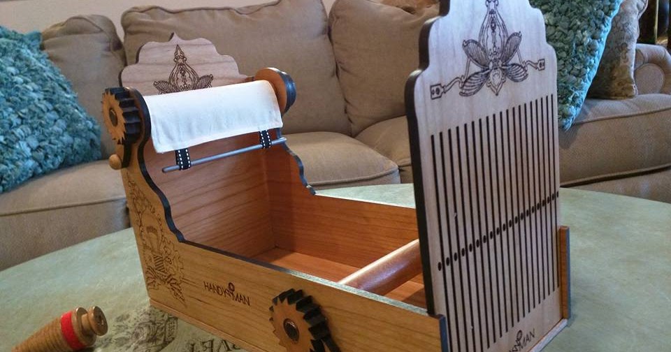 She's just a girl who creates...: Handmade Steampunk Box Tape Loom