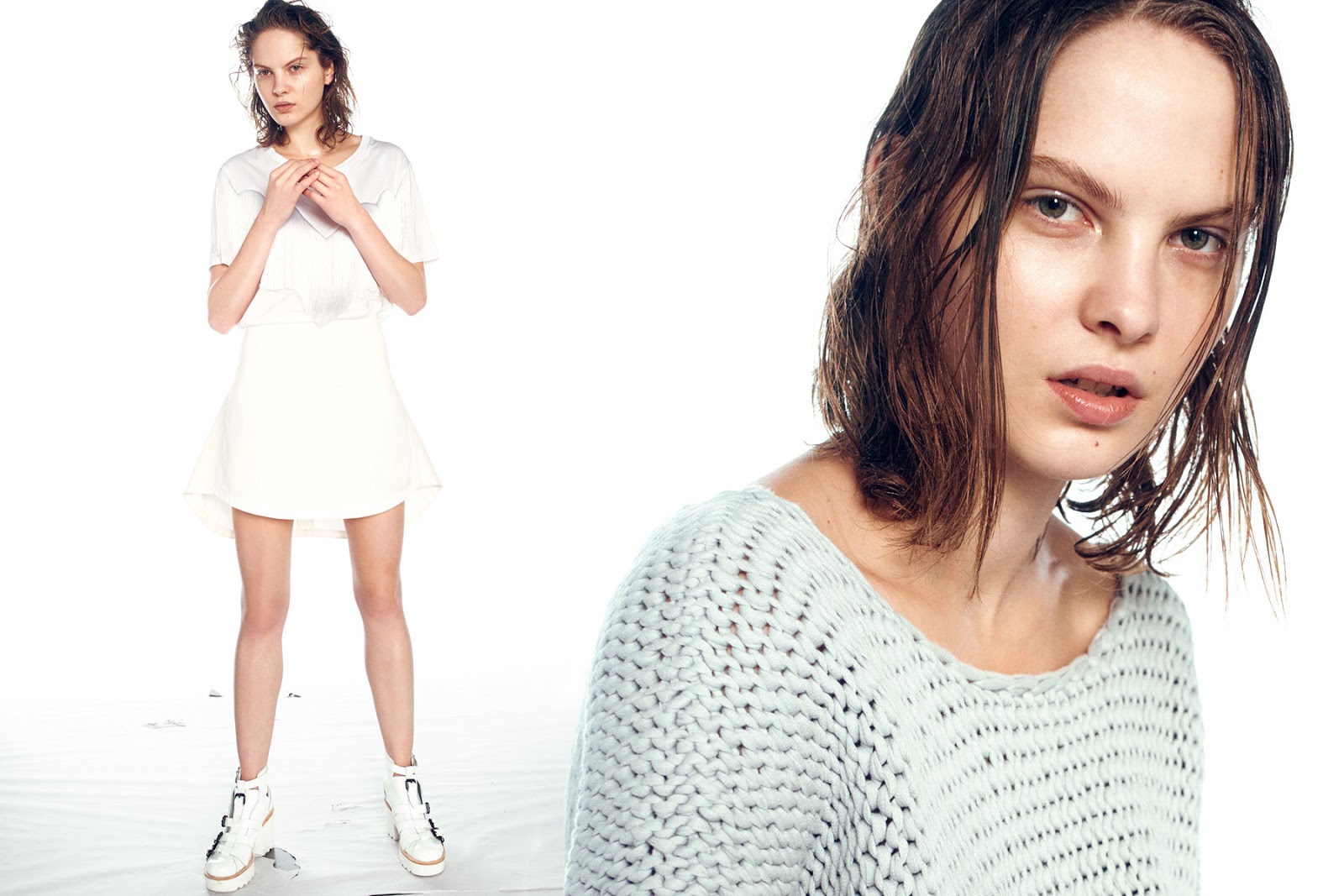 Polish Models Blog: Editorial: Magda Nowicka for Novembre, S/S 2013