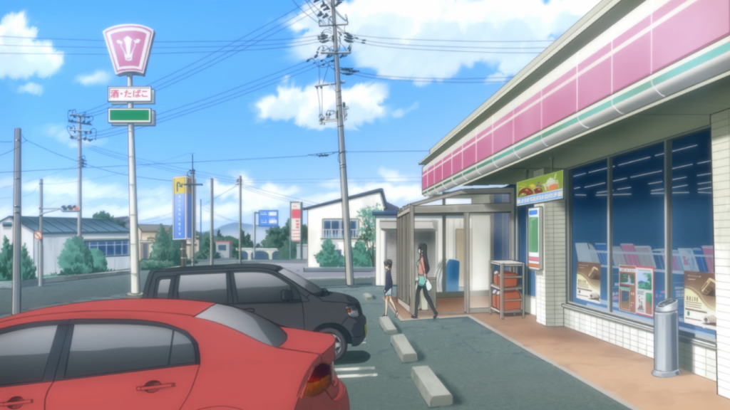 MikeHattsu Anime Journeys: Flying Witch - Convenience Store