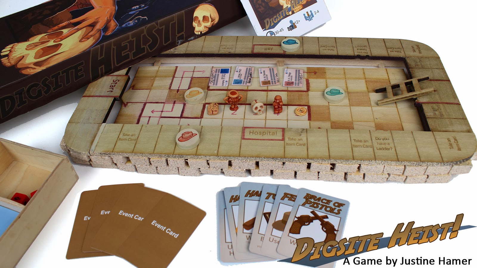 Justine Warburton Hamer's Game Art & Design Blog: GD: Digsite Heist ...