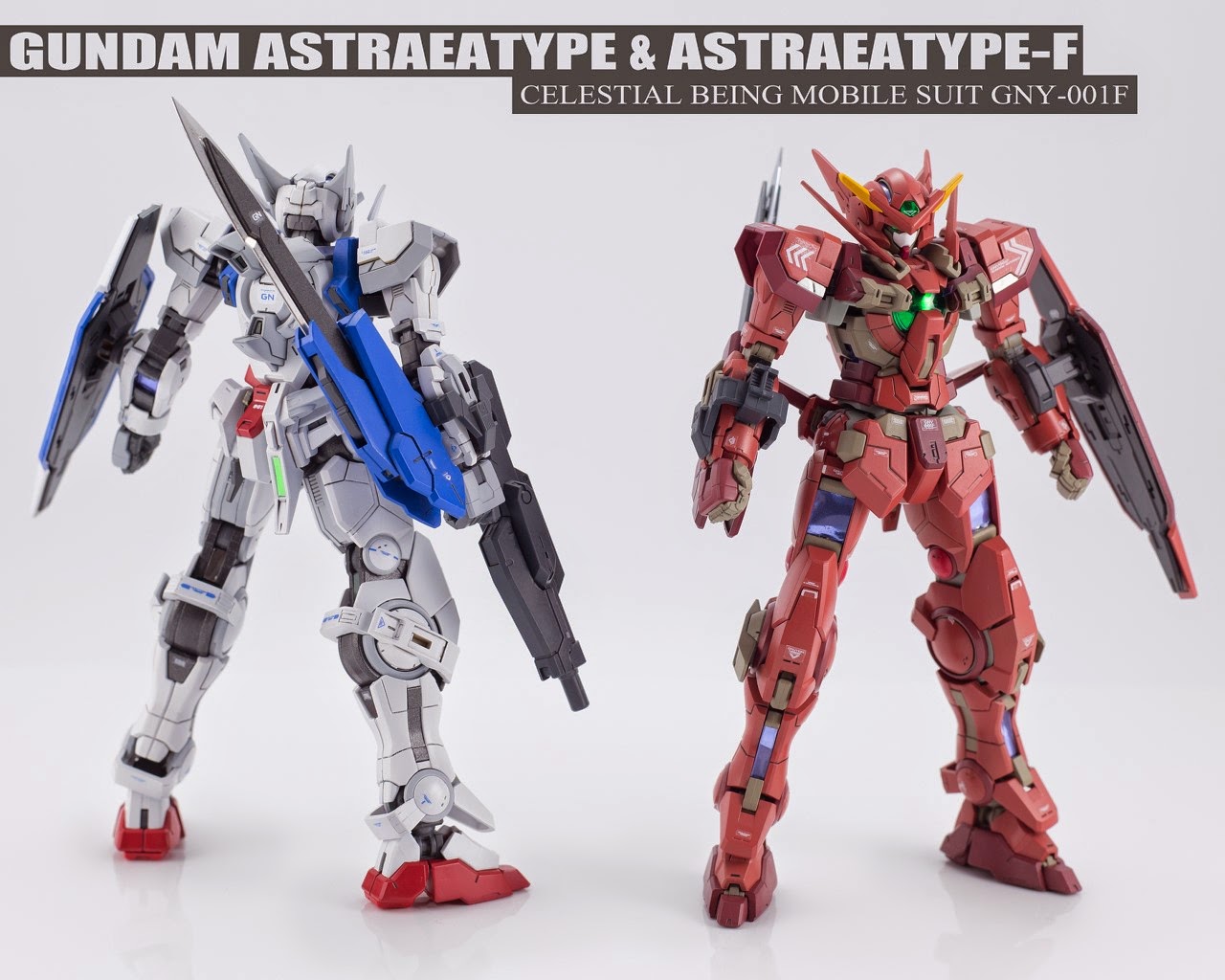 Gundam Family: RG 1/144 Gundam Astraea & Astraea Type F Painted Build