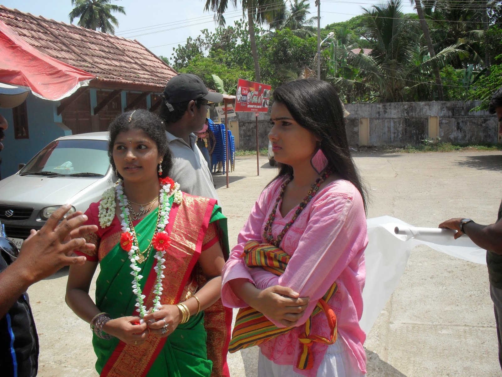 Manju Vijeesh: Manju Vijeesh with Althara