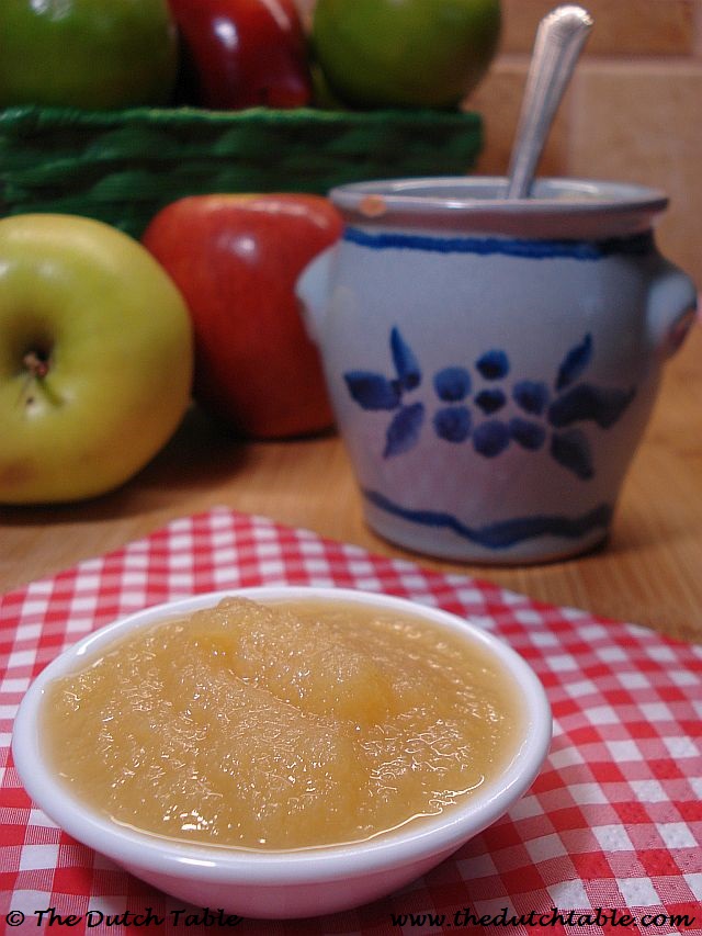The Dutch Table: Appelmoes