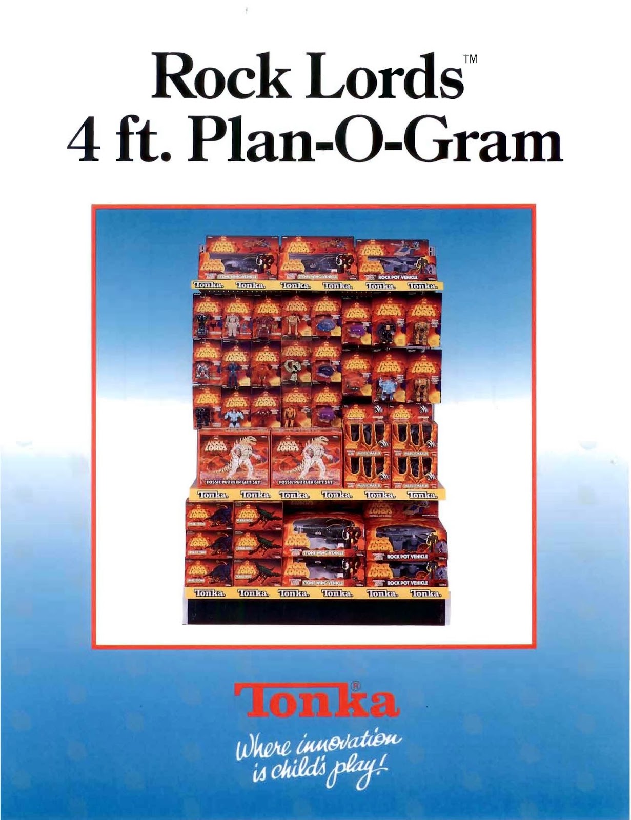 Rock Lords: Rock Lords Plan-O-Gram