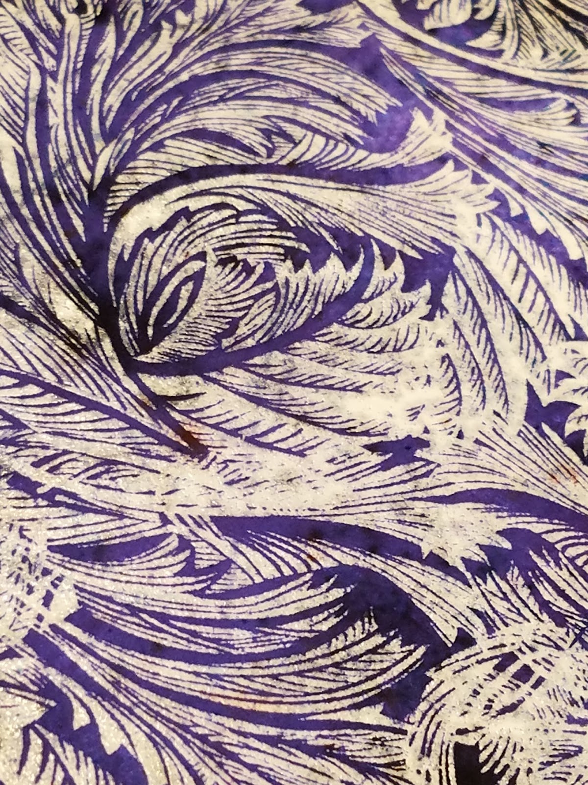 Rockin Paper Scissors and Glue: Faux Batik