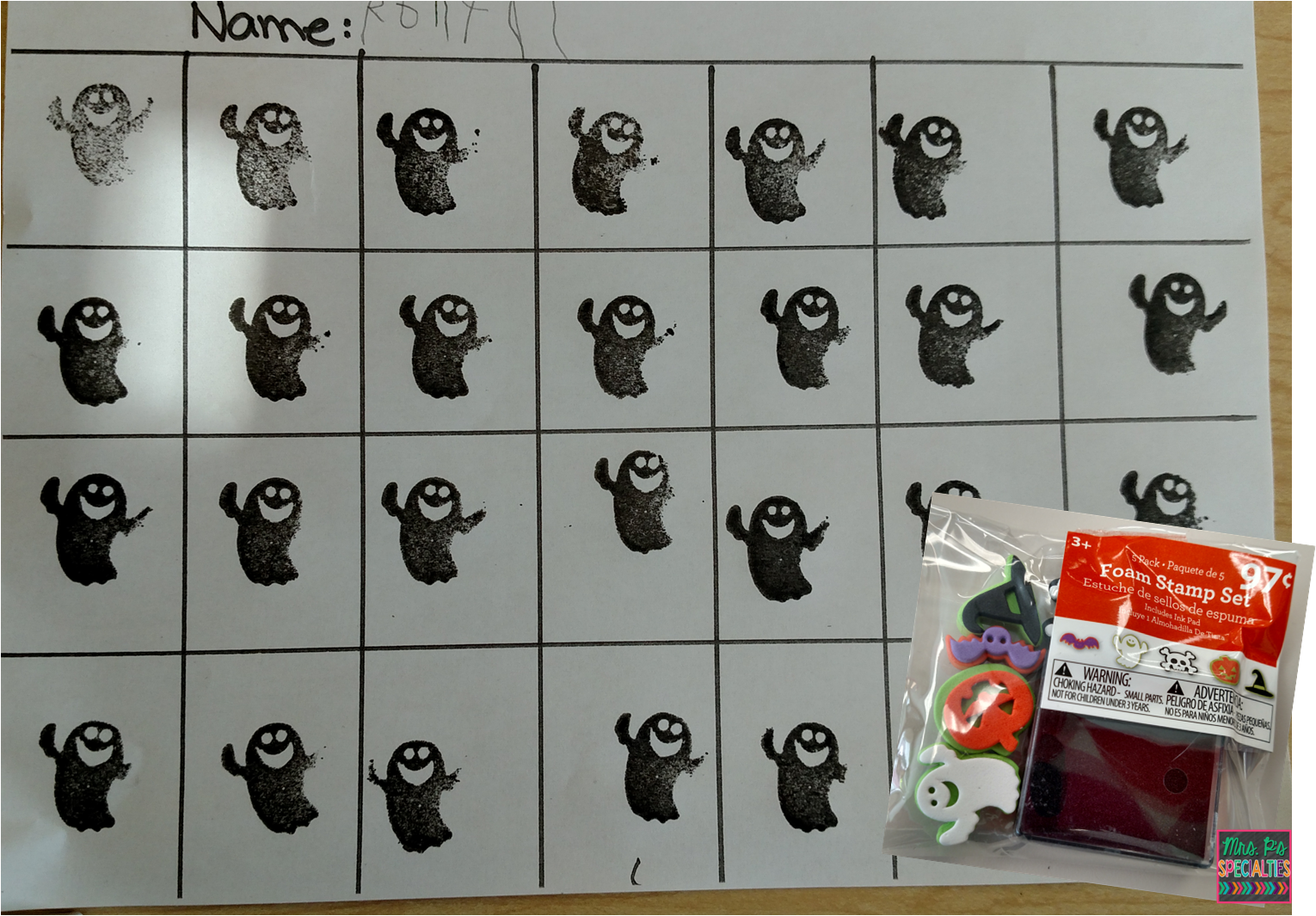 Halloween Task Box Activities · Mrs. P's Specialties