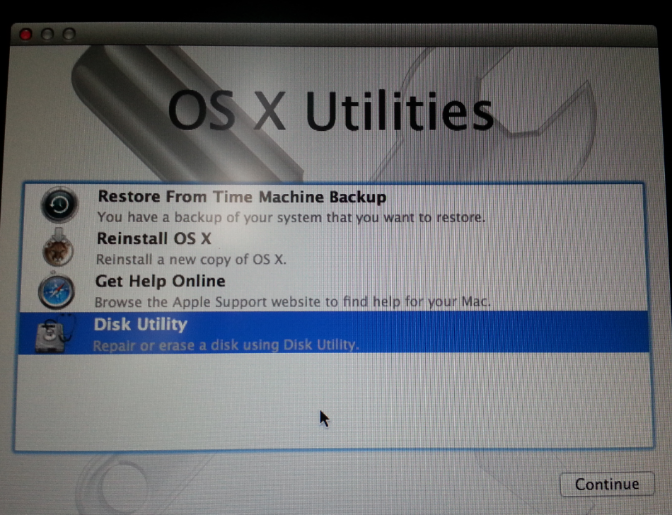 Mac OS - Clean Install Mountain Lion