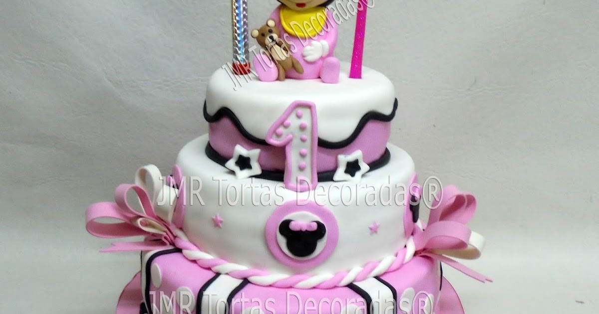 Torta Minnie Bebe | JMR Tortas Decoradas