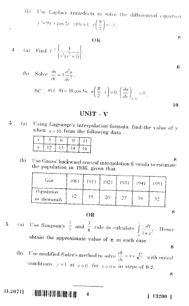 2010 Rajasthan Technical University B.Tech 3 Semester Computer science ...