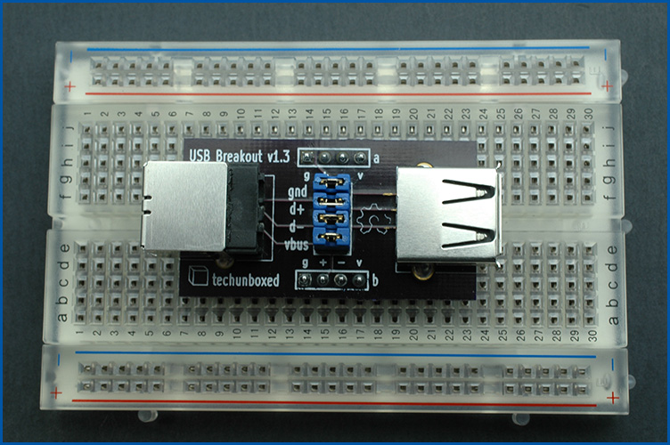 Techunboxed: USB Breakout Board