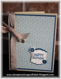 Stampin' along with Deb: Sneak Peak--Label Love