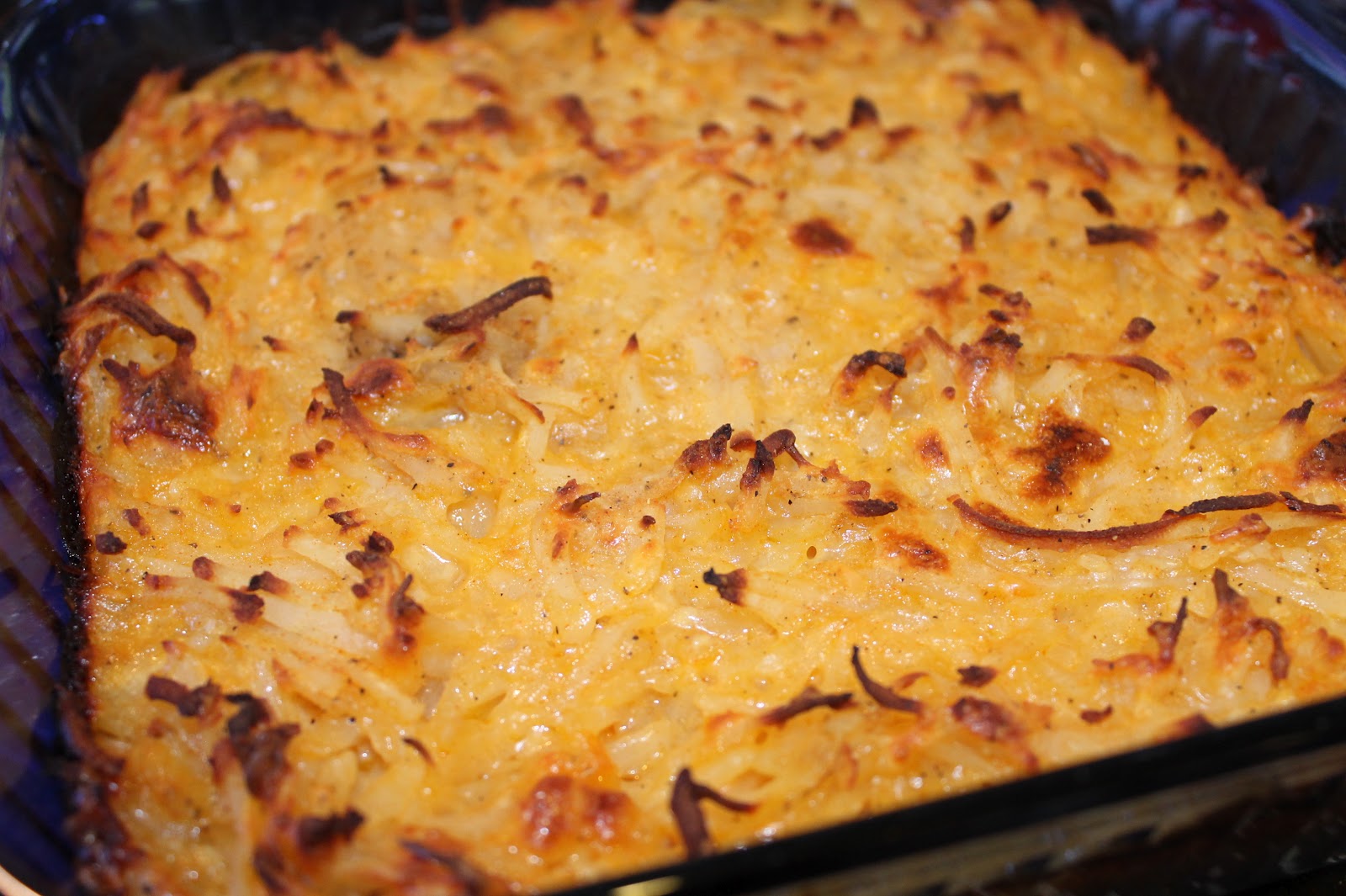 Mélange: Cheesy Hash Browns