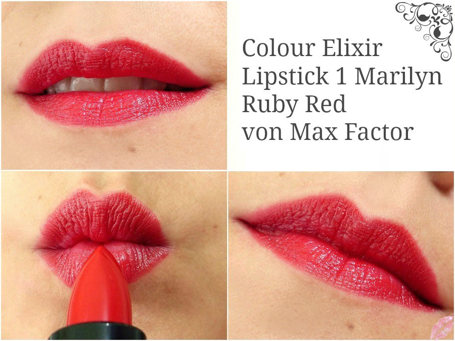 [Lips] Colour Elixir Lipstick 1 Marilyn Ruby Red von Max Factor - TiaMel