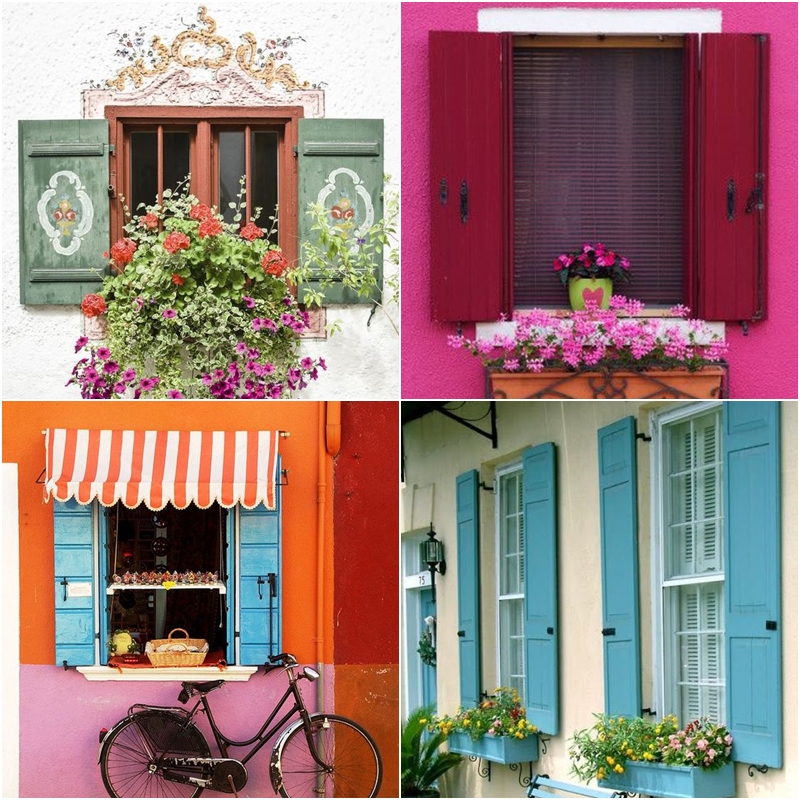 Inspiração - Janelas coloridas - ARCHLIFE | Heloise Travain