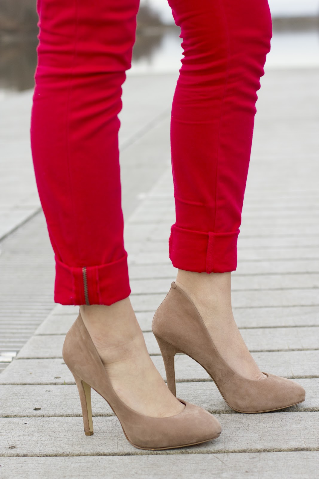 Becoming Refined: The End Result: {Hot Pink and Bright Red}