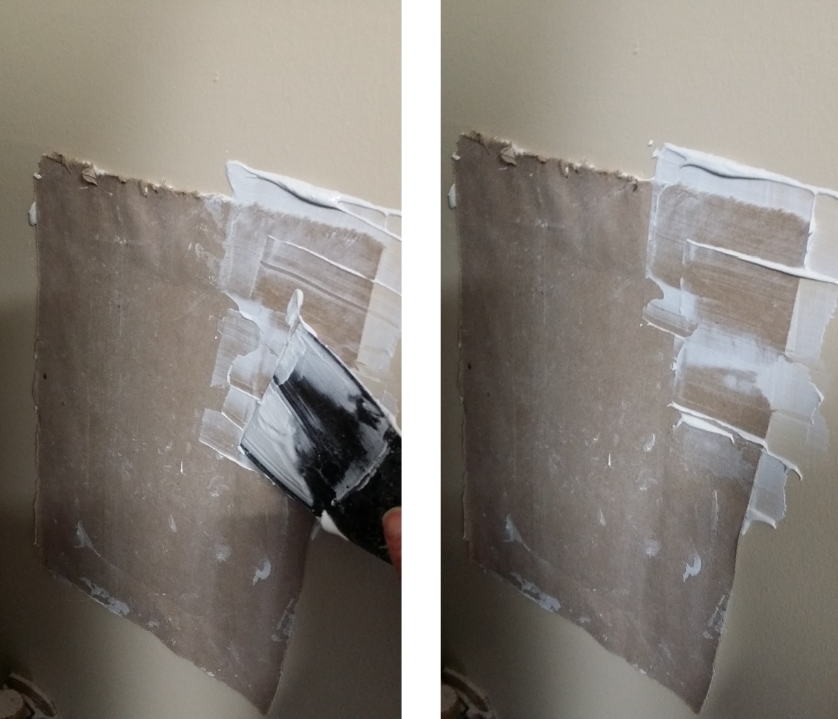 Just the Right Size: How to Patch a Drywall Hole: The California Patch