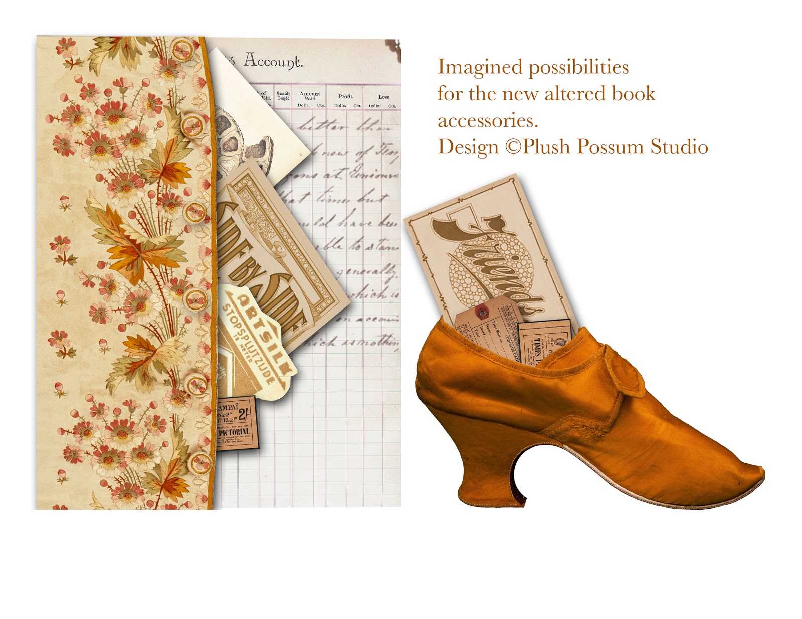 Plush Possum Studio: Free Accessories for Book Artists #1