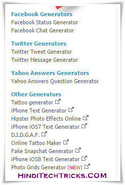 Facebook Conversation Generator