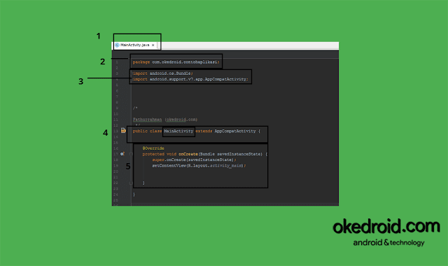 Belajar Mengenal Codingan Mainactivity Android Java - Java Media Kita