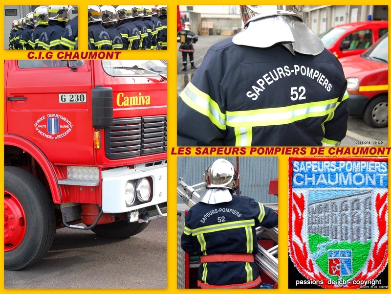 SAPEURS POMPIERS DE CHAUMONT: L'ANCIENNE CASERNE DU C.I.S DE CHAUMONT