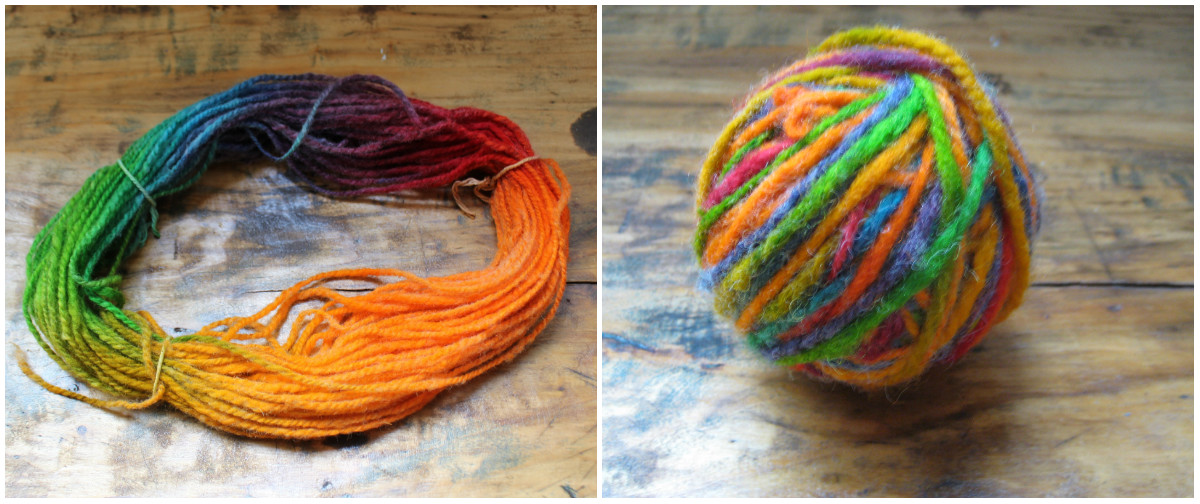 ziezo - Crafting and Living in Kenya: Dyeing Wool with Kids