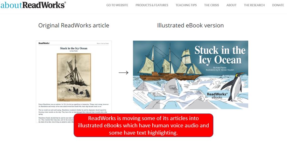 ReadWorks - Three (outstanding!) Updated Features