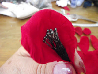 Love Hats: How to make silk flowers - the rose