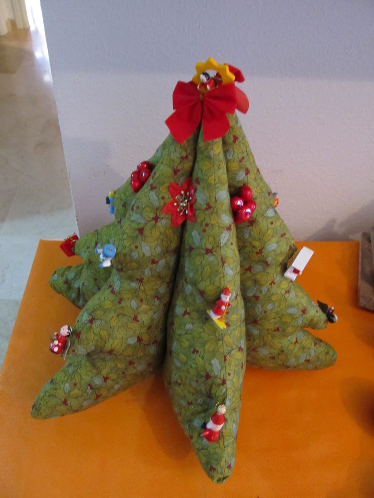 Desi y Jose: Árbol de Navidad Patchwork