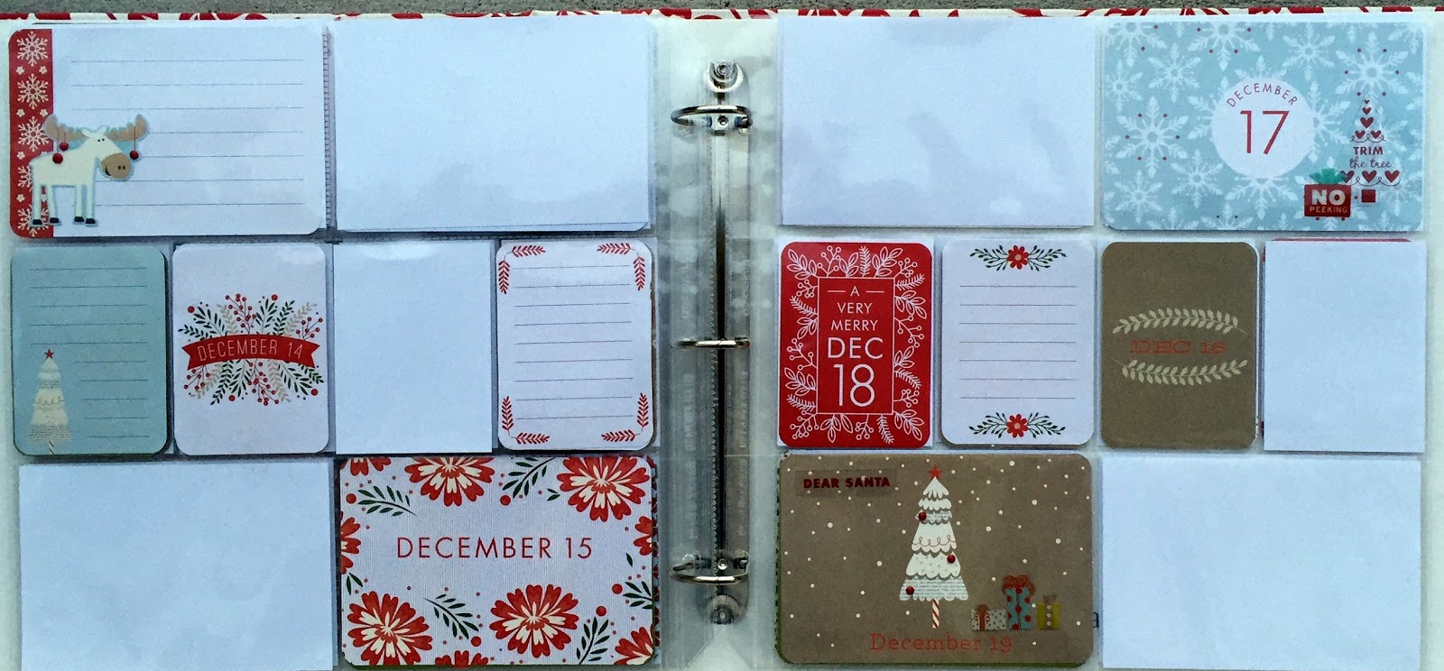 Michelle's Handmade World: December Daily, Picture A Day Album Workshop