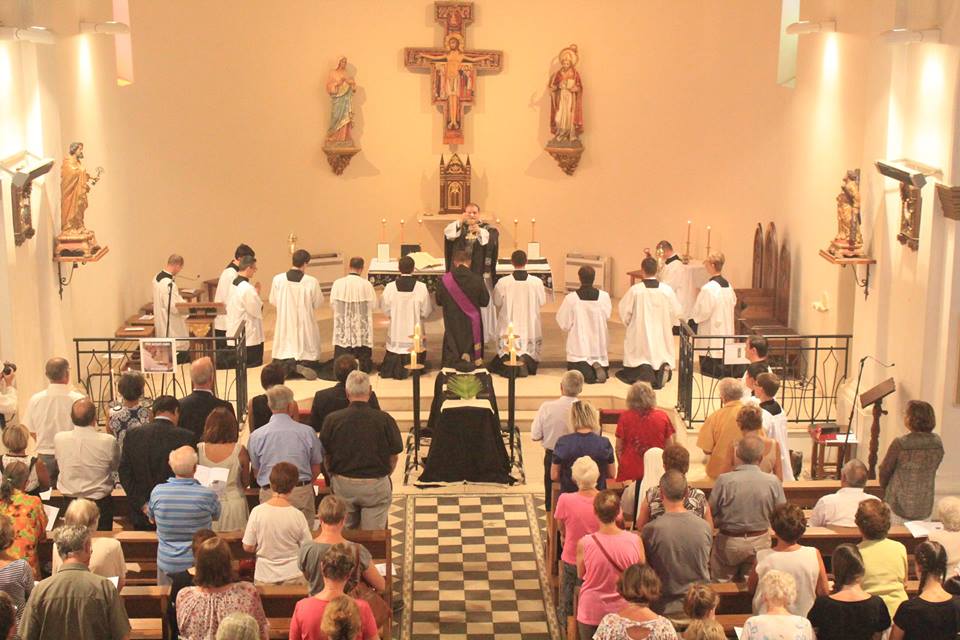 New Liturgical Movement: An EF Requiem Mass for Fr Jacques Hamel