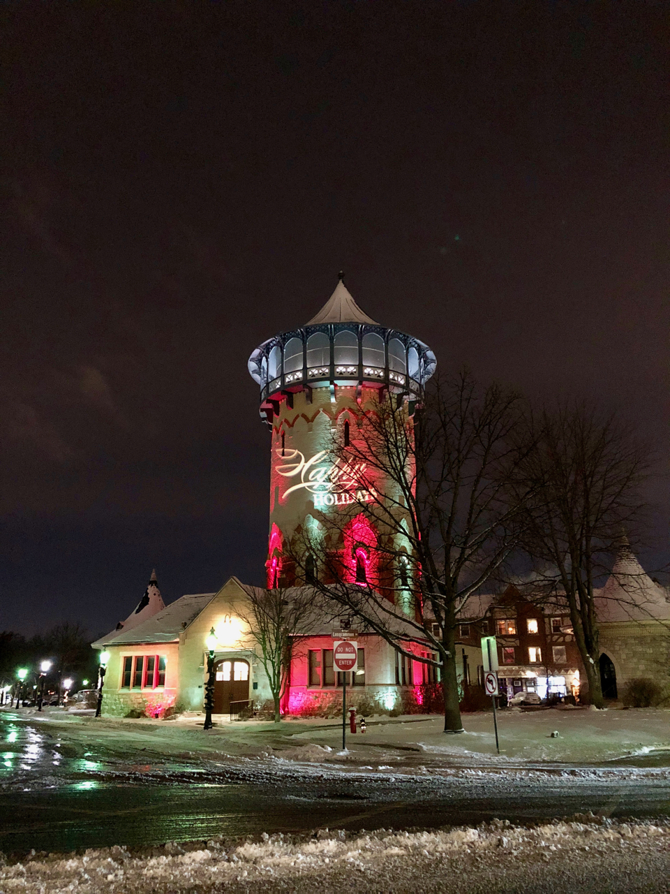 Christmas Eve in Riverside, Illinois 2017