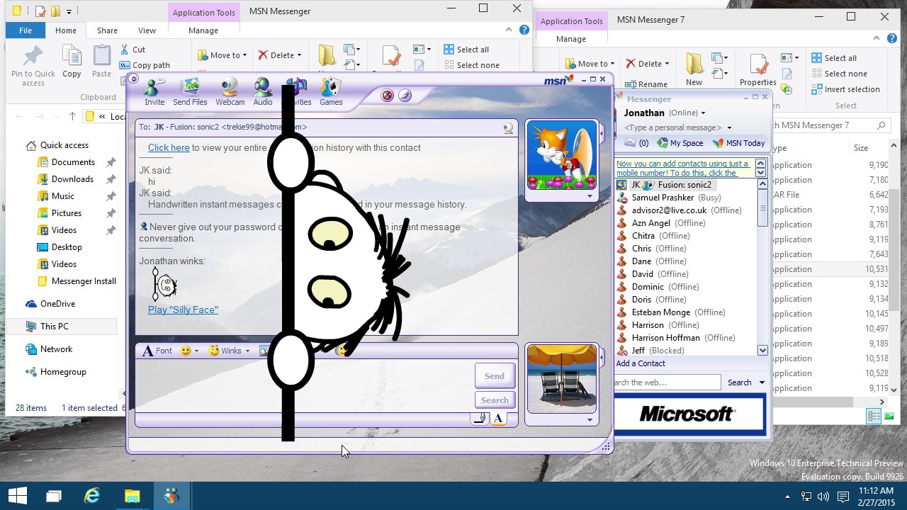 É da sua época?: [1999] MSN Messenger
