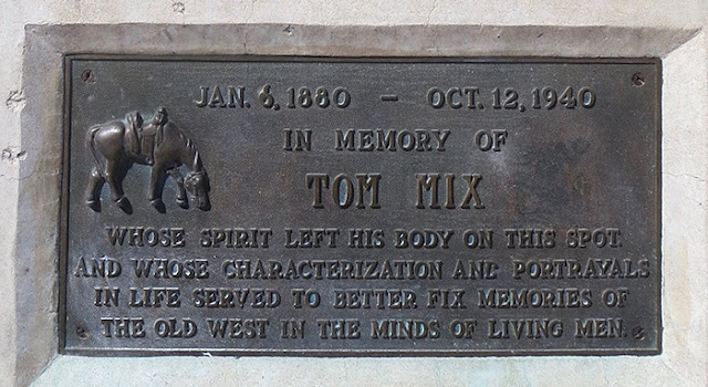 US 89 Memorials: Tom Mix Memorial