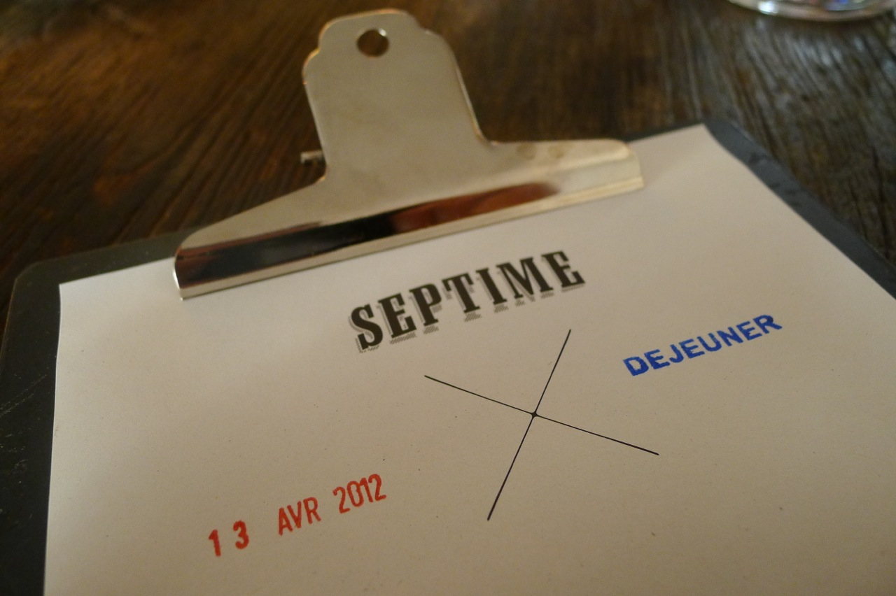 HUNGRY HOSS: Septime, Paris