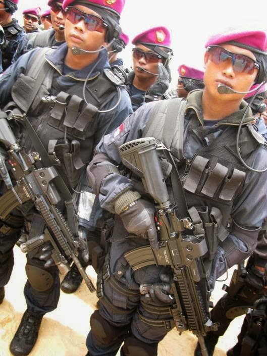 TNI Indonesia Detasemen Jala Mangkara (DENJAKA): DENJAKA satuan elite seleksi dari Taifib korps ...