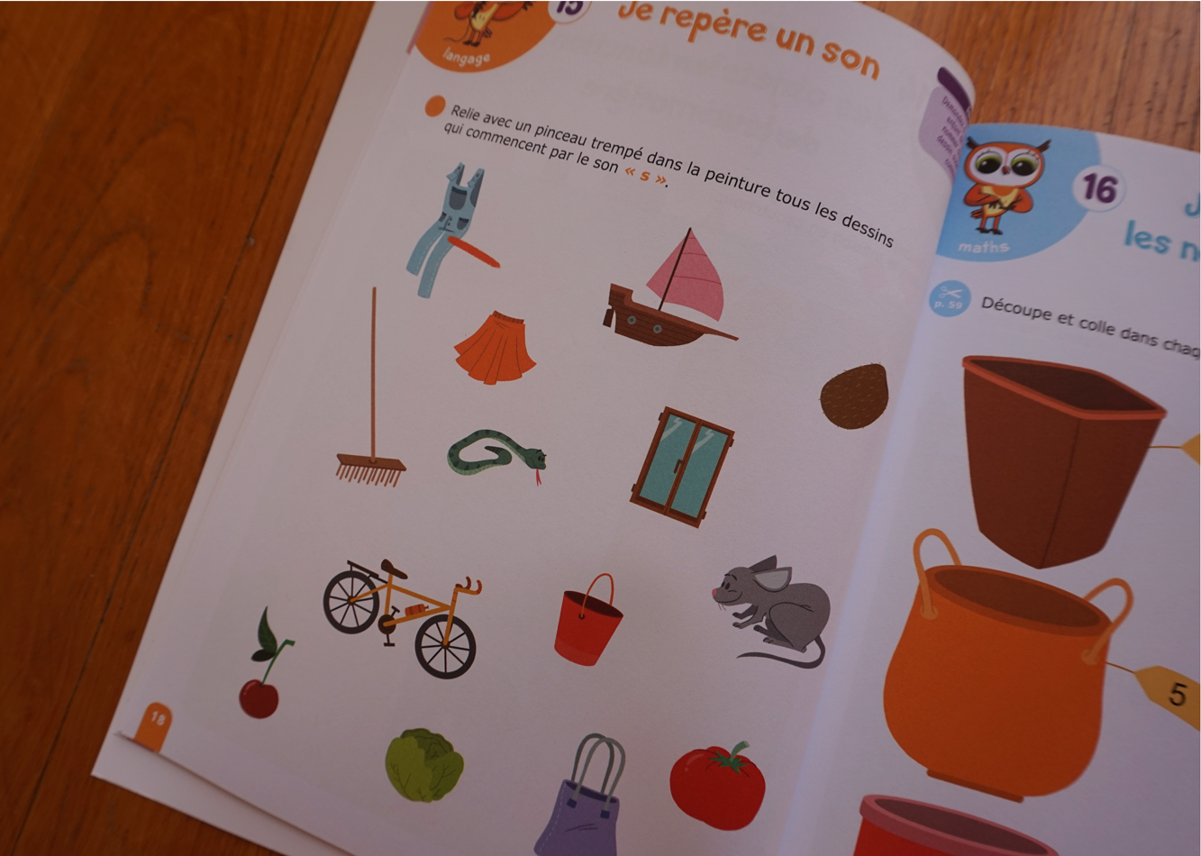 Maud Lienard: Je découpe, je colle, j'apprends - Chouette Maternelle ...