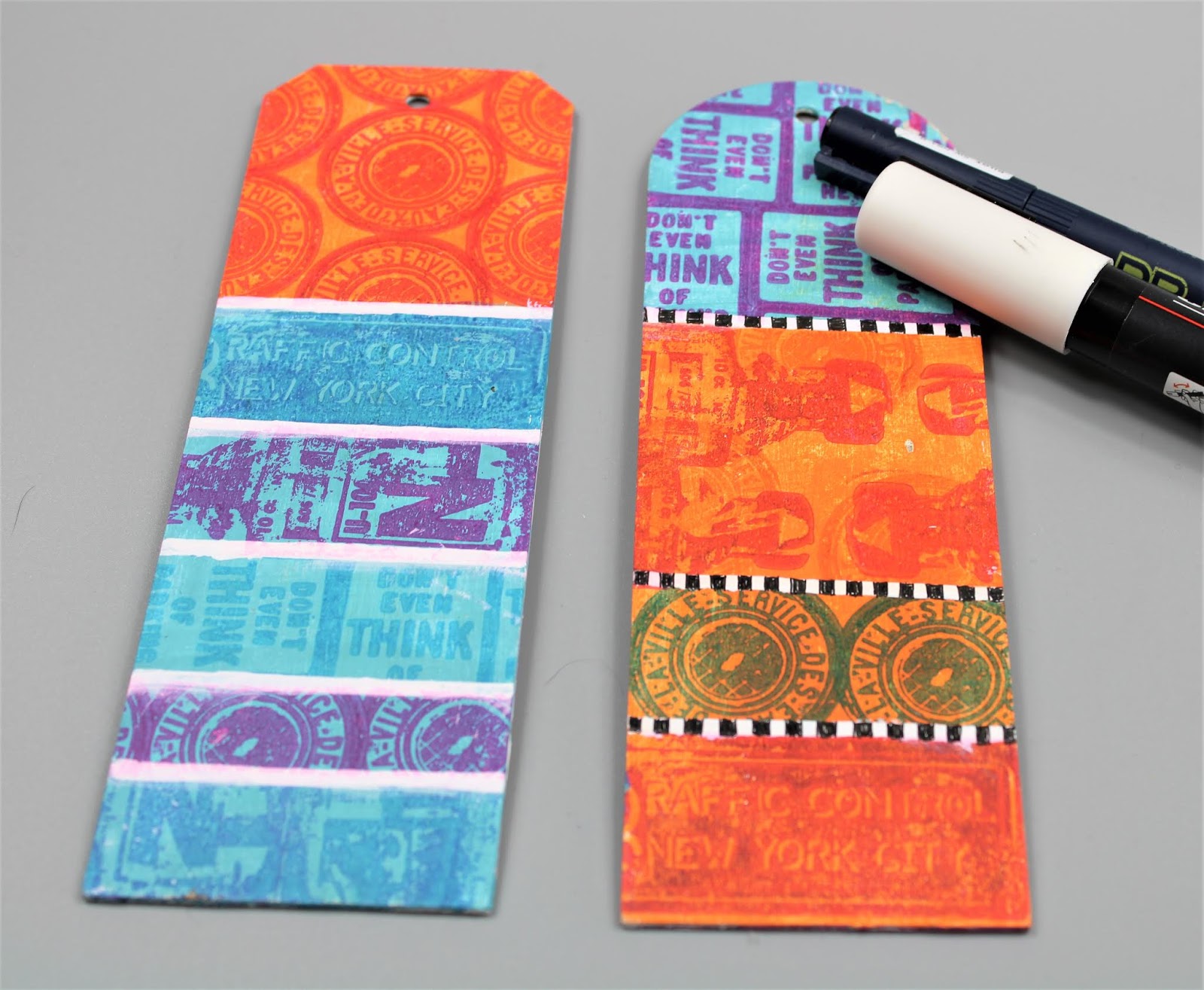 PaperArtsy: 2019 #7: Turquoise & Tango with ECF01 {By Lotte Kristensen}