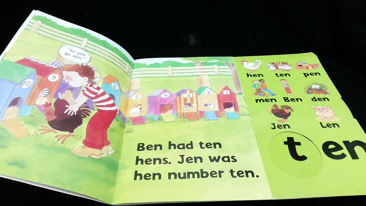 Kid Books Blog: 270.Learn to read with Jen the hen