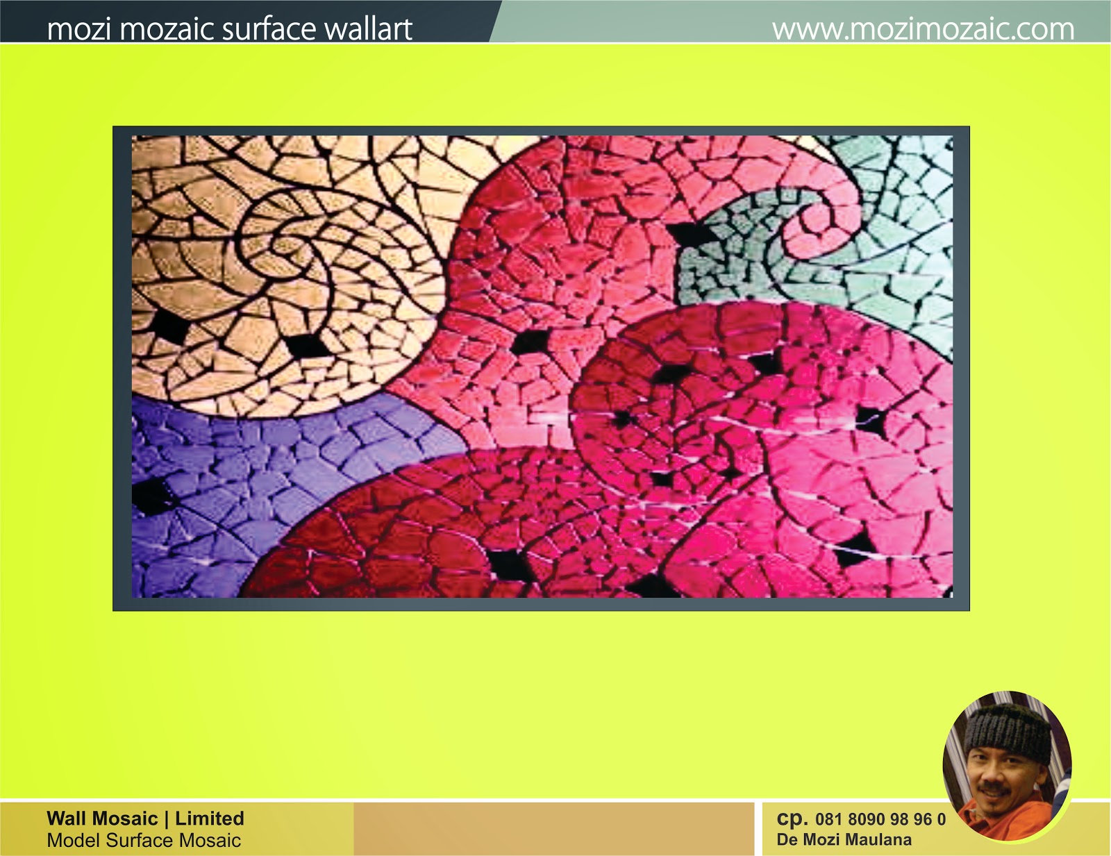 Surface Desain Mosaic