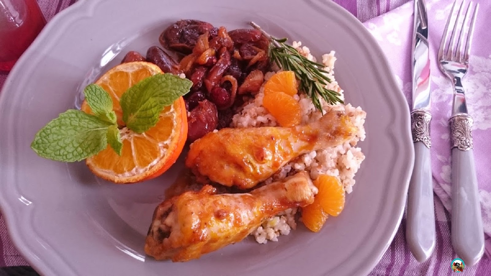 Muslos de pollo con cítricos - ¡Huele Bien!