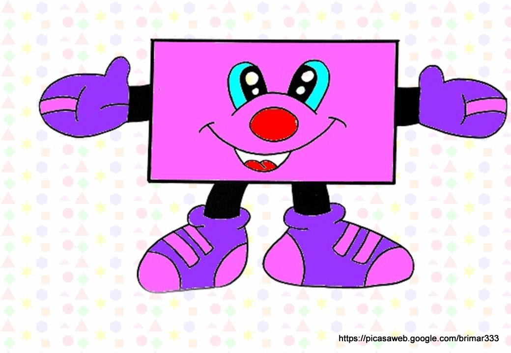 ESOS LOCOS BAJITOS DE INFANTIL: CARTELES DE FORMAS GEOMÉTRICAS ANIMADOS