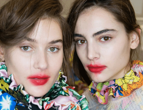 La nouvelle tendance: Le rouge à lèvre qui déborde..