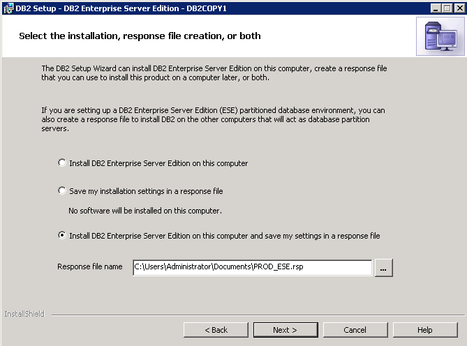 Information Systems Security: DB2 Installation