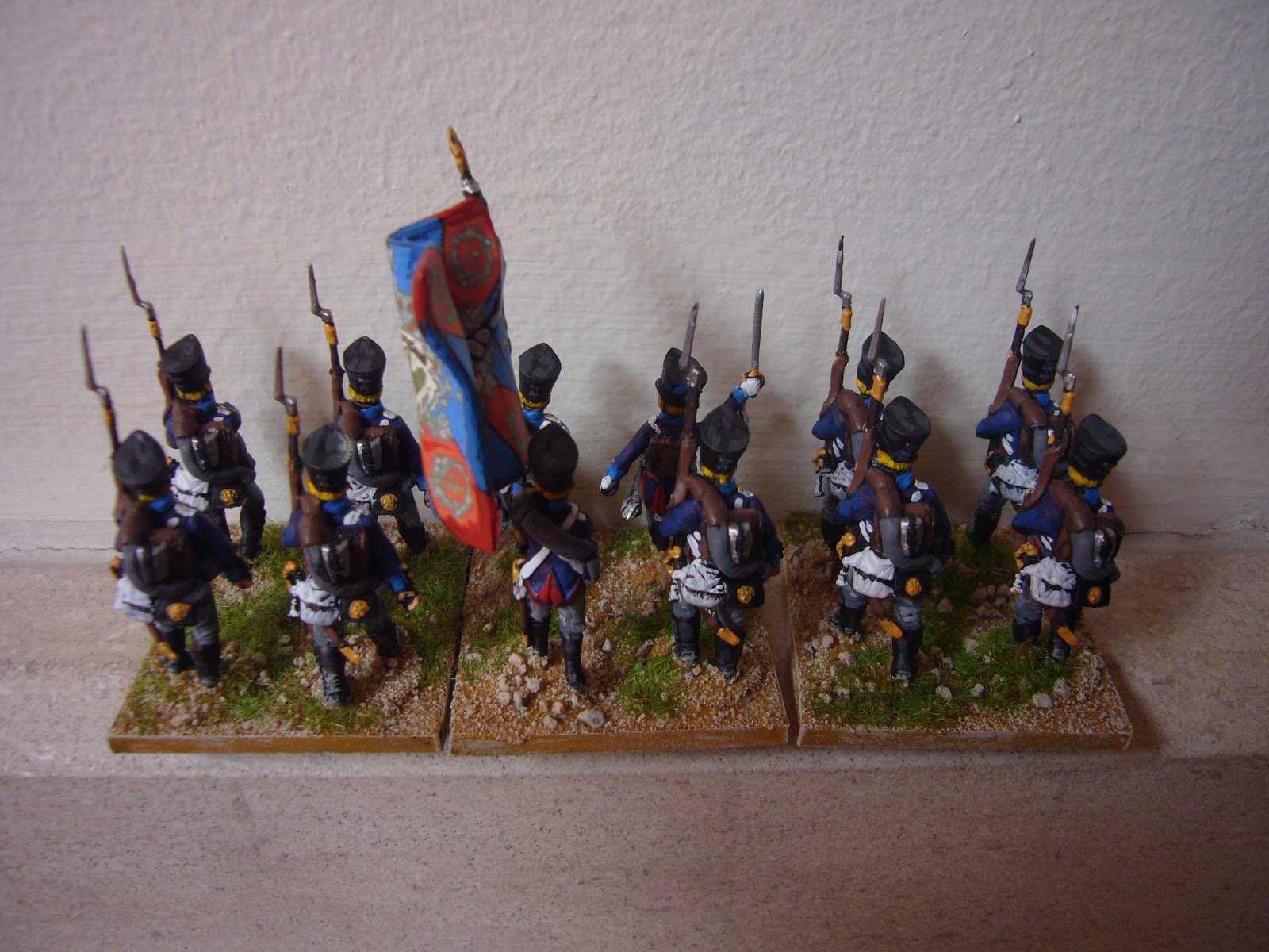 jp wargaming place: 28mm Perry Miniatures Prussian Infantry- Steinmetz ...