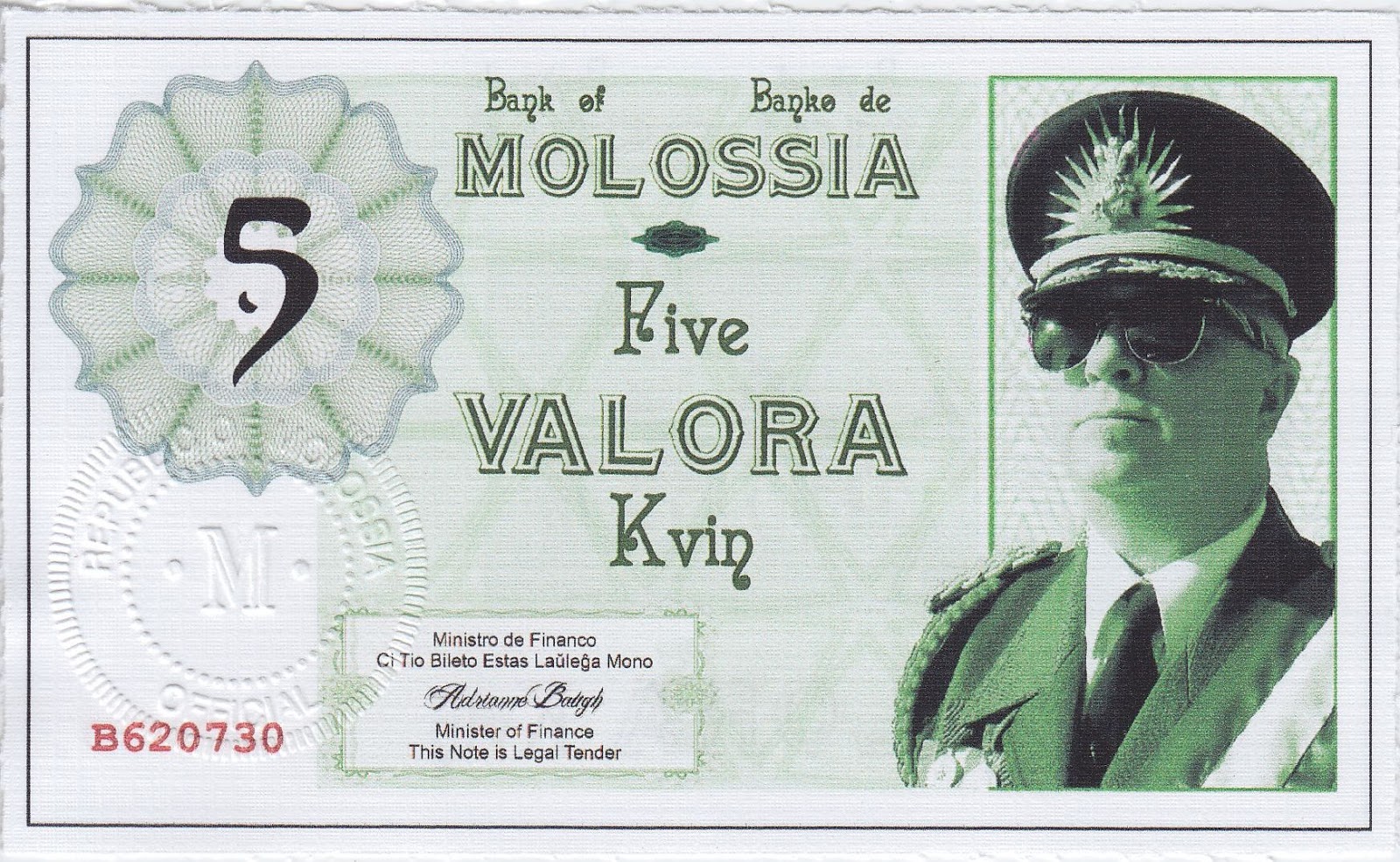 Rainbow_stamps_and_coins: Microstates : 20 b Republic of Molossia (bogus)