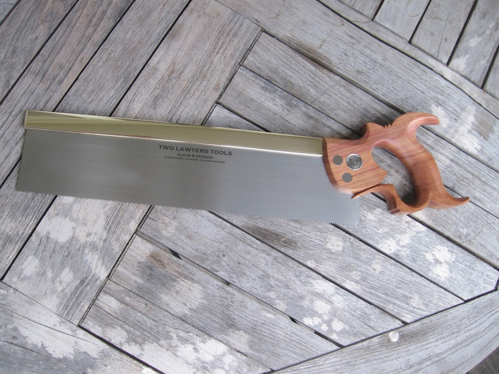 Two Lawyers Toolworks: Sash Saw German Plum - kleine Zapfensäge Zwetschge