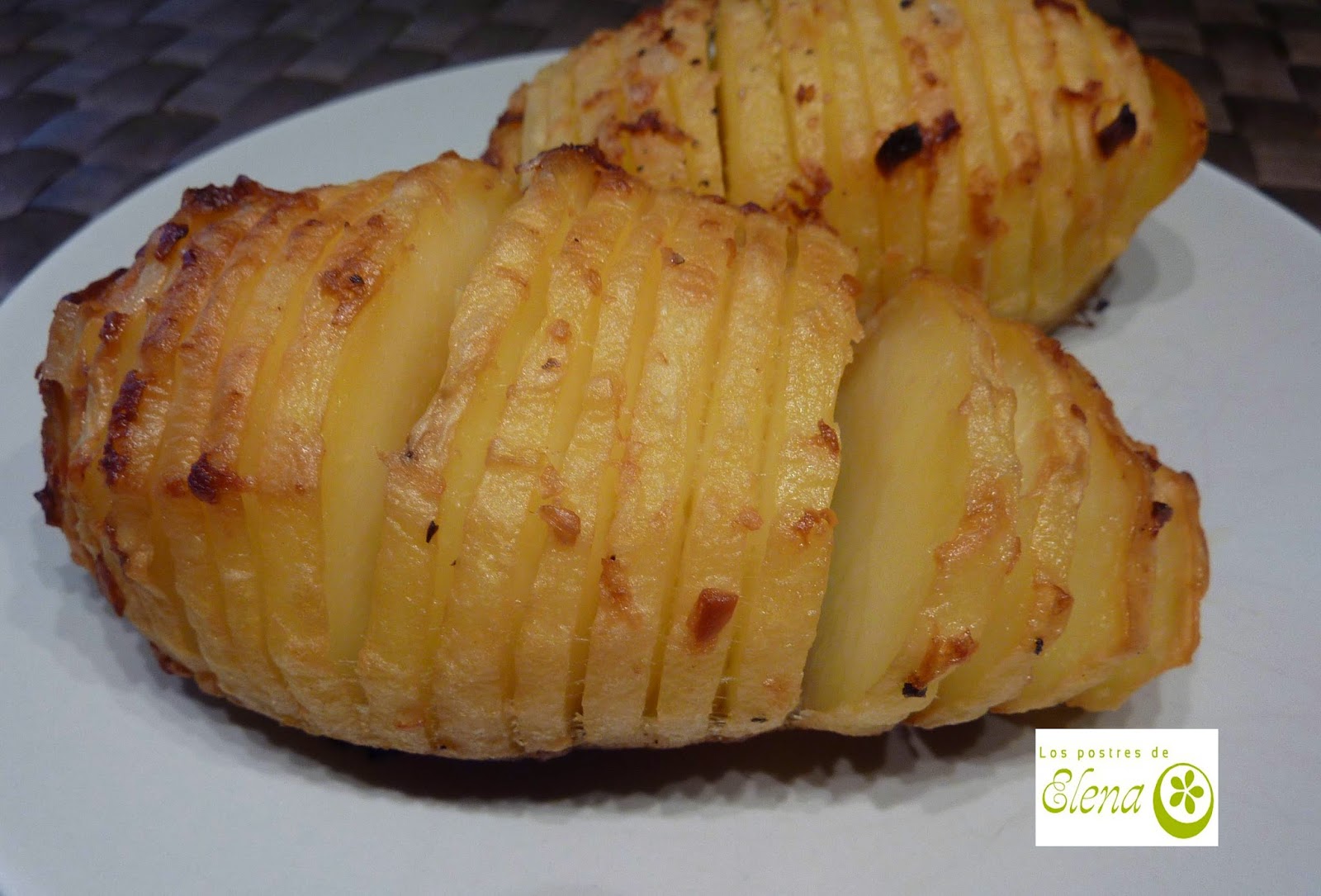 Los Postres de Elena: Papas Hasselback