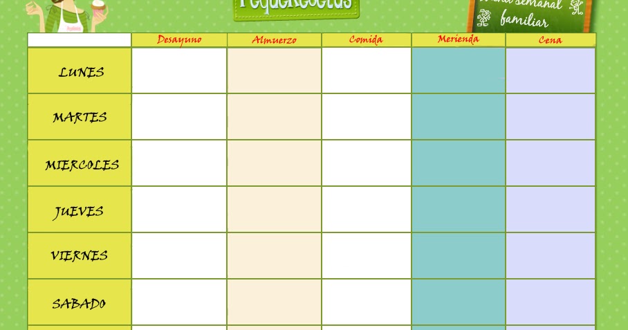 ESPLAIA'T AMB EL MENJAR SALUDABLE: T'atreveixes a elaborar un menú?