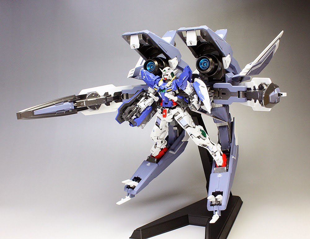 GUNDAM GUY: RG 1/144 Gundam Exia + GN Arms - Painted Build