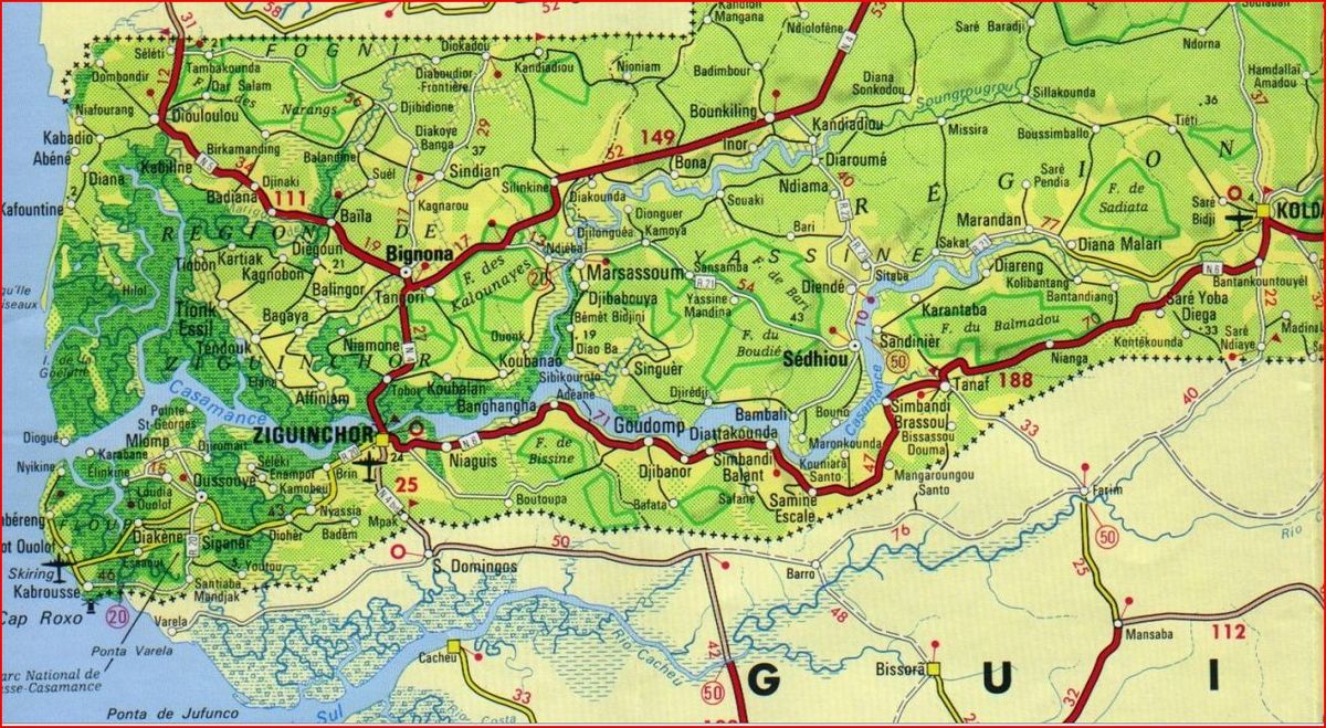Guide et Hébergement en Basse Casamance: La casamance